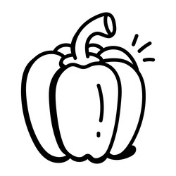 Capsicum Outline Vector Images (over 1,100)