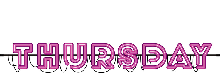 Thursday Word Vector Images (over 670)