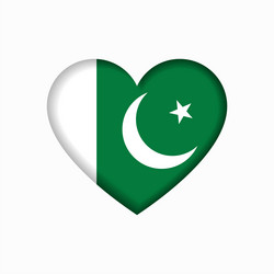 Flag Pakistani Hearts Vector Images (97)