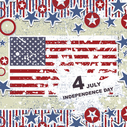 4th of july design element Royalty Free Vector Image
