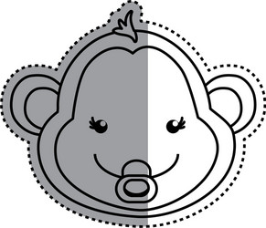 Cartoon Monkey Shadow Vector Images (over 460)