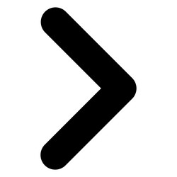 Triangle shape rounded corner stroke high quality Vector Image