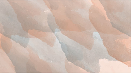 Abstract earth tone watercolor backgroundhand Vector Image