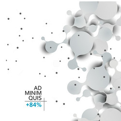 Atom chemistry shape science Royalty Free Vector Image