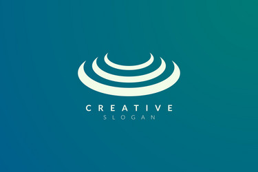 Stage logo design minimalist and modern design Vector Image