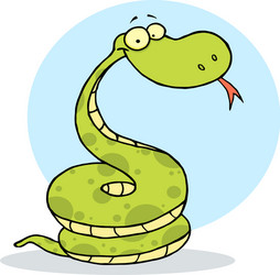 Viper cartoon Royalty Free Vector Image - VectorStock