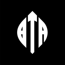 Bta logo letter design Royalty Free Vector Image