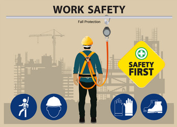 Industrial Safety First Man Vector Images (over 140)