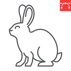 Rabbit Line Drawing Vector Images (over 6,500)