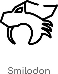 Smilodon Vector Images (over 160)