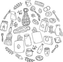Sustainability Doodles Vector Images (over 1,300)