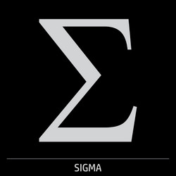 Lunate sigma greek sign Royalty Free Vector Image