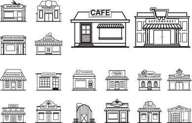 Toy Store Front Vector Images (over 130)