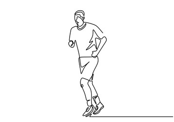 Runner Line Art Vector Images (over 1,300)