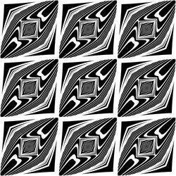 Design seamless monochrome diamond pattern Vector Image