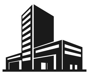 Office elements and business symbols Royalty Free Vector