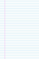 Notebook paper background lined note document Vector Image