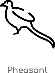 Pheasant Outline Vector Images (over 430)