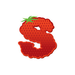 Strawberry Letter S Vector Images (over 120)