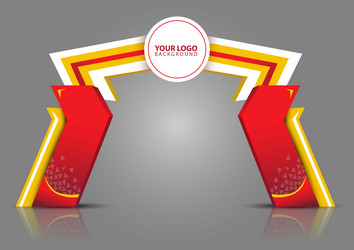 Corporate Event Entrance Gate Vector Images (57)