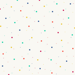 Round space of text in colorful splash dot Vector Image