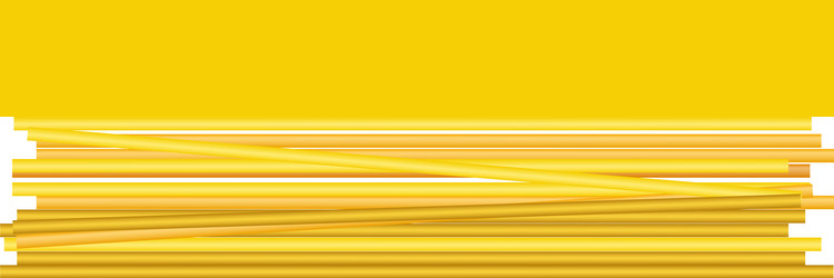 Long pasta icon realistic style Royalty Free Vector Image
