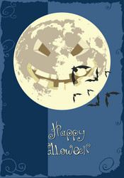 Scary Moon Face Vector Images (over 3,600)