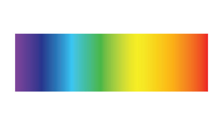 Electromagnetic prism light refraction spectrum Vector Image