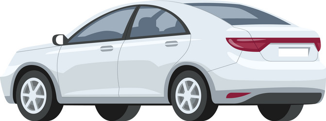 Cartoon smiling blue car convertible mascot Vector Image