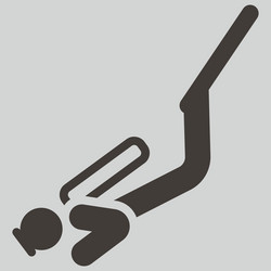 Diving icon Royalty Free Vector Image - VectorStock