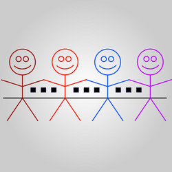 Matchstick People Vector Images (over 230)