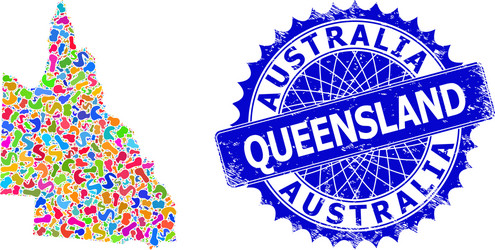 Queensland Map Vector Images (over 820)