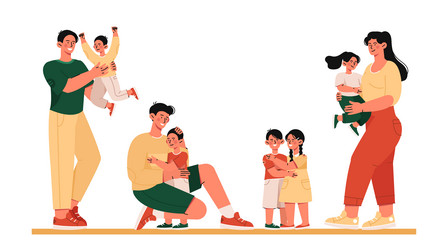 Group Cuddle Vector Images (over 250)