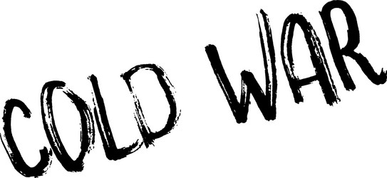 Cold war rubber stamp Royalty Free Vector Image