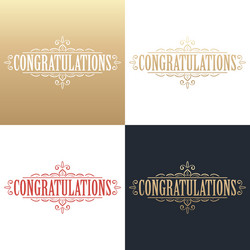 Congratulations Golden Vector Images (over 69,000)