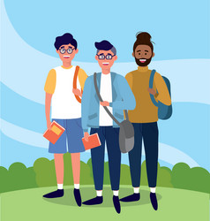 Men Studying Vector Images (over 3,500)