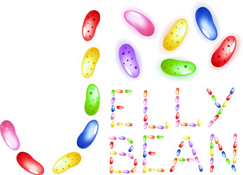Jelly candy colour set Royalty Free Vector Image