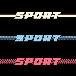 Sport race number 1 checkered lines Royalty Free Vector