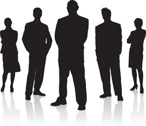 Business people Royalty Free Vector Image - VectorStock