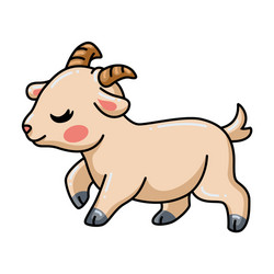 Chibi Goat Vector Images (74)