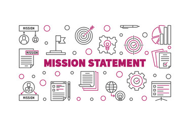 Mission Statement Banner Vector Images (over 210)
