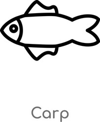 Carp Outline Vector Images (over 1,300)