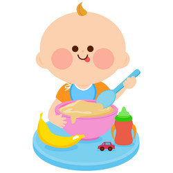 Baby Eat Vector Images (over 14,000)