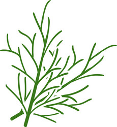 Dill icon Royalty Free Vector Image - VectorStock