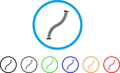 Flexible pipe icon Royalty Free Vector Image - VectorStock