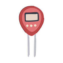 Ph meter set cartoon Royalty Free Vector Image