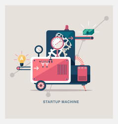 Entrepreneurship sticker think Royalty Free Vector Image