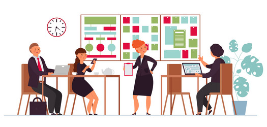 Work Meeting Vector Images (over 110,000)