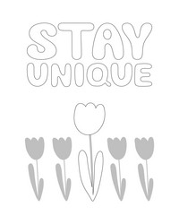 Coloring page outline drawing for book Royalty Free Vector