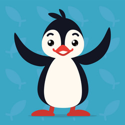 Smiley Penguin Emoticon Vector Images (62)